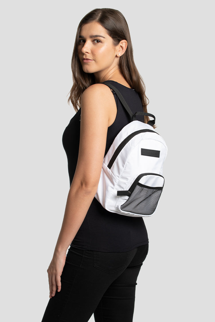 MINI BACKPACK WHITE | HOME KONG